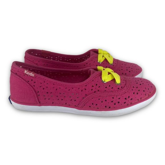 Keds | Shoes | Keds Skimmer Floral Perforated Sneakers Ky49552 Canvas ...